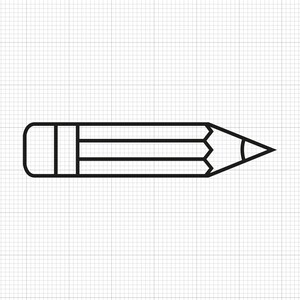 Pencil Svg Png Pdf Ai Dxf File Download - Etsy