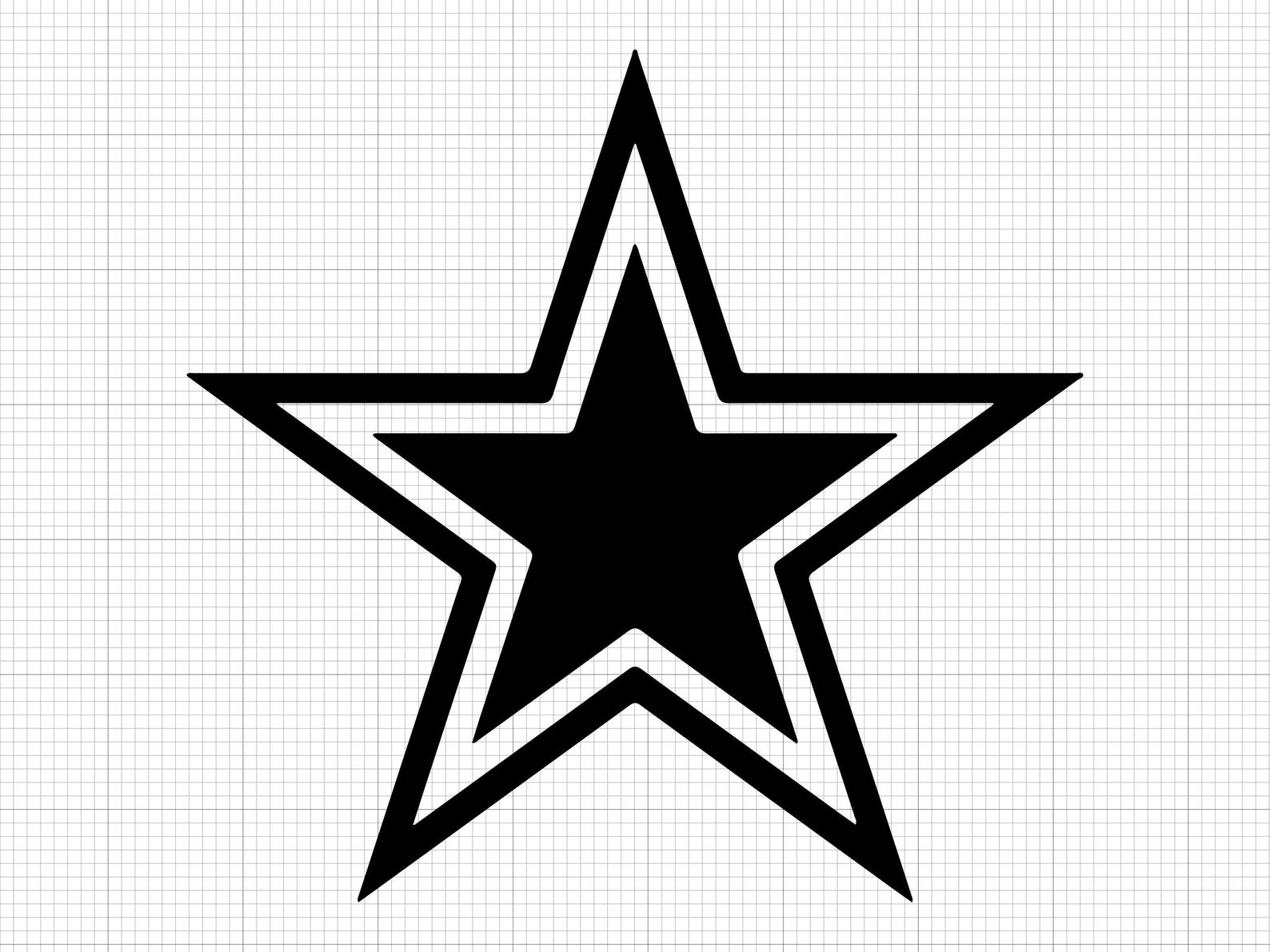 Star Svg Png Pdf Ai Pdf Dxf Cut File Download - Etsy