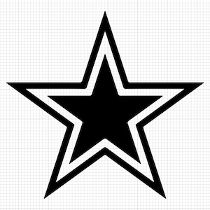 Star Svg Png Pdf Ai Pdf Dxf Cut File Download - Etsy
