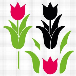 Spring Flower Svg Png Pdf Ai Dxf File Download - Etsy