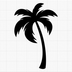 Palm Tree Svg Png Pdf Ai Dxf File Download - Etsy