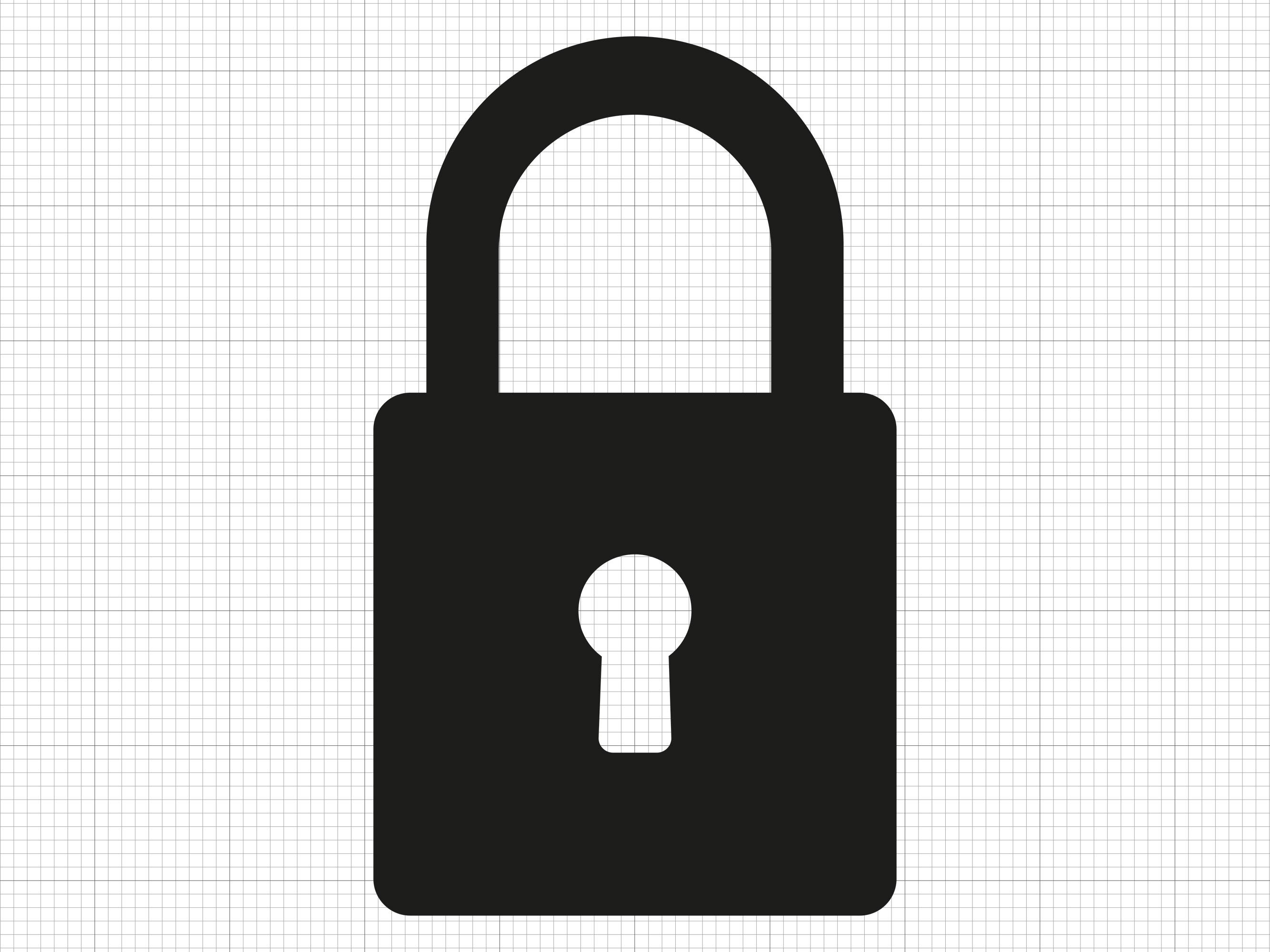 Lock Svg Png Pdf Ai Dxf File Download - Etsy