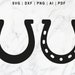 Horseshoe Svg, Png, Pdf, Ai, Dxf File - Etsy