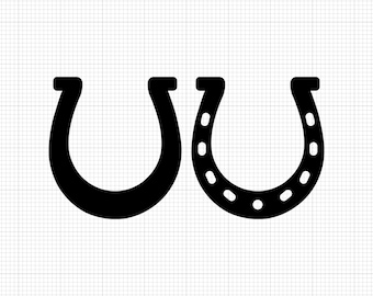 Horseshoe SVG Bundle, Clipart Cut Files (digital Download) - Etsy