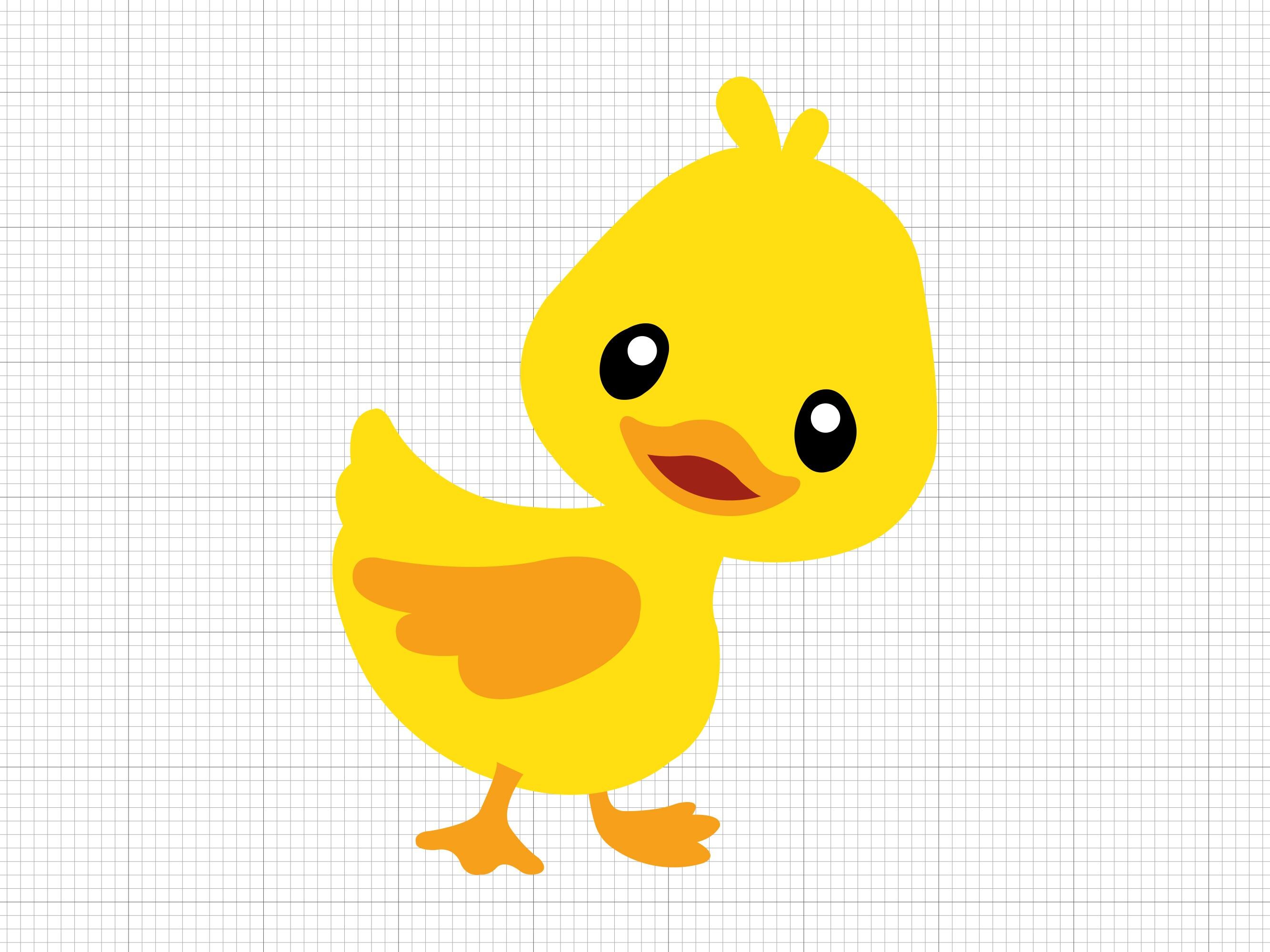 Duck Svg Layered Animal Silhouette for Cricut (digital) - Etsy