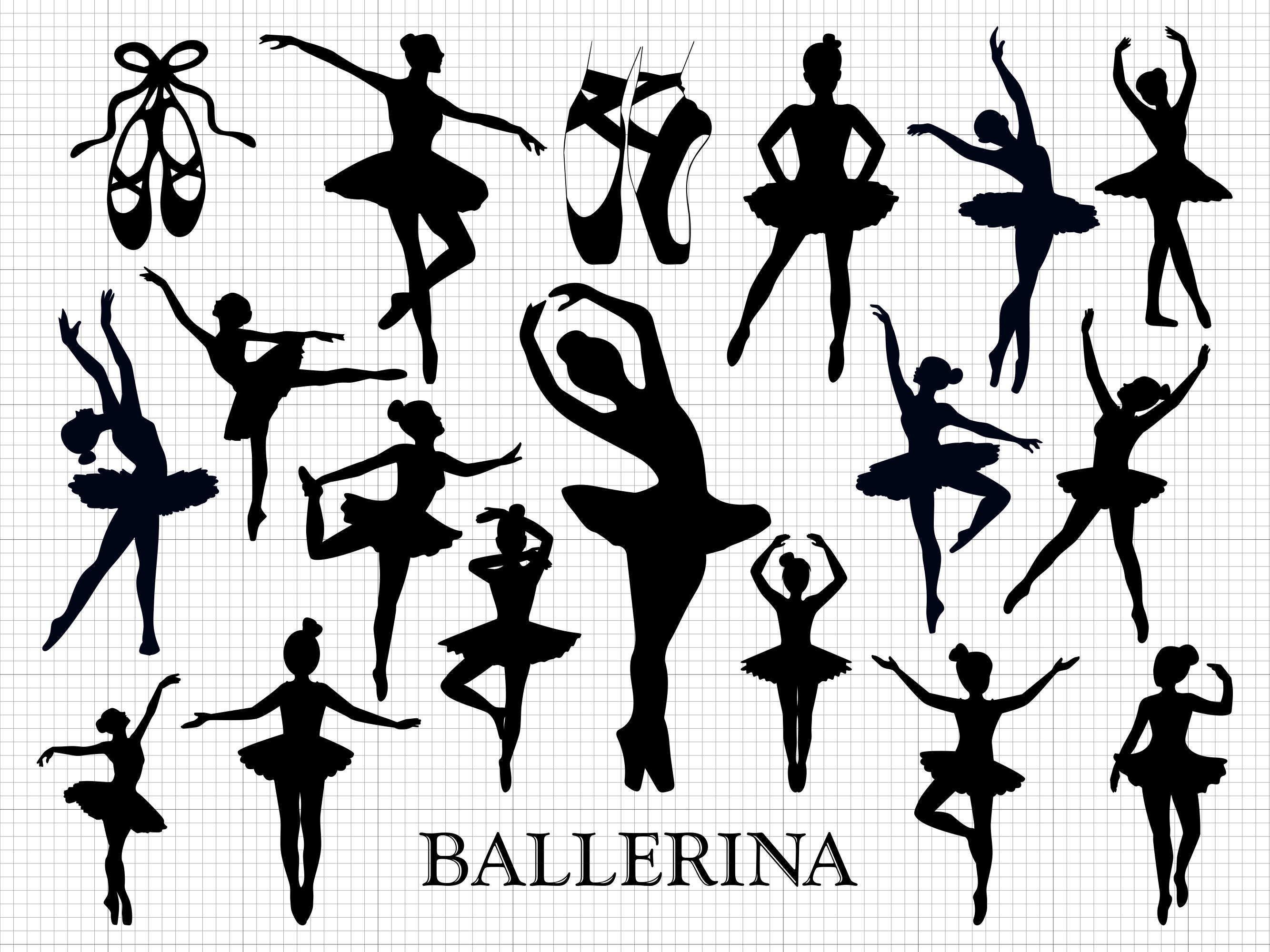 Ballerina Svg Png Dxf Ai Pdf File Download - Etsy