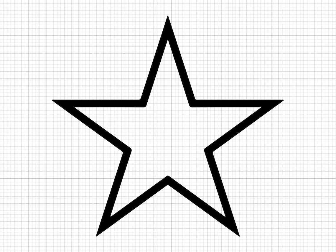 Star Svg Png Pdf Ai Pdf Dxf Cut File Download - Etsy