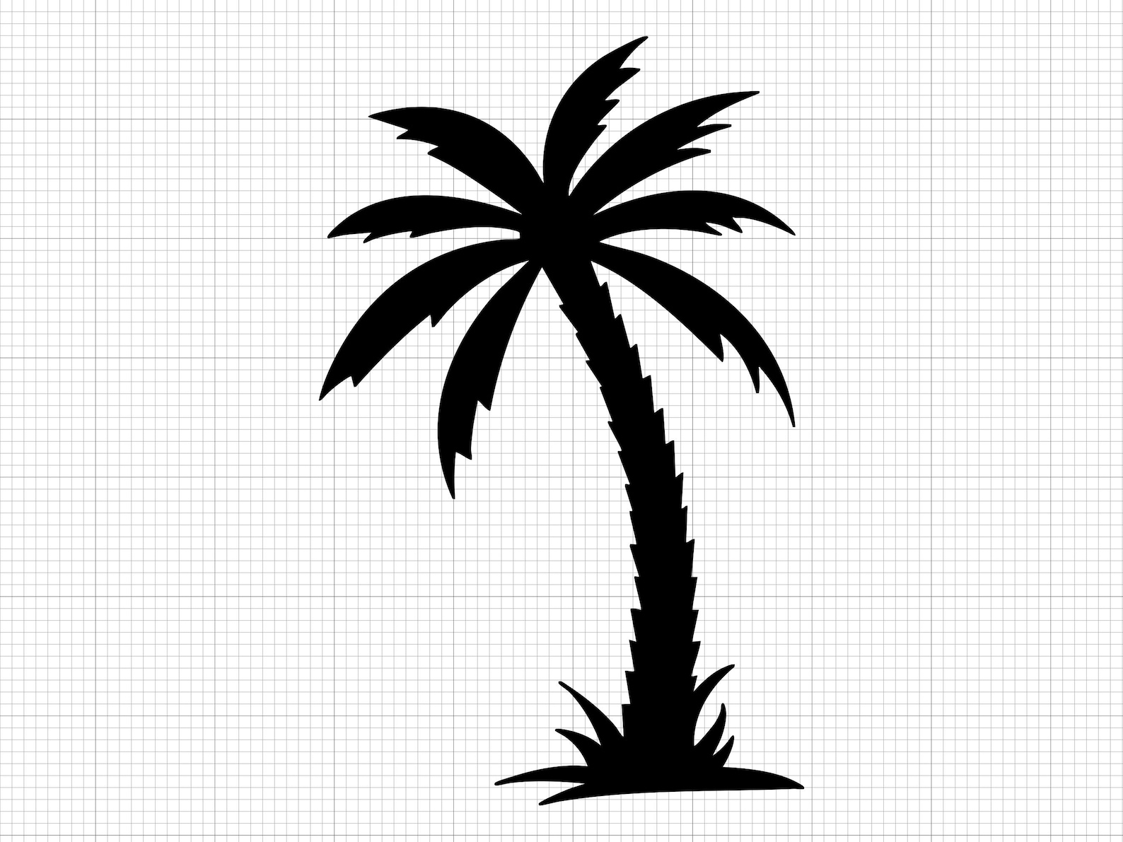 Palm Tree Svg Png Pdf Ai Dxf File Download - Etsy