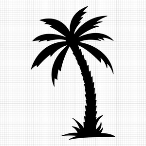 Palm Tree Svg Png Pdf Ai Dxf File Download - Etsy
