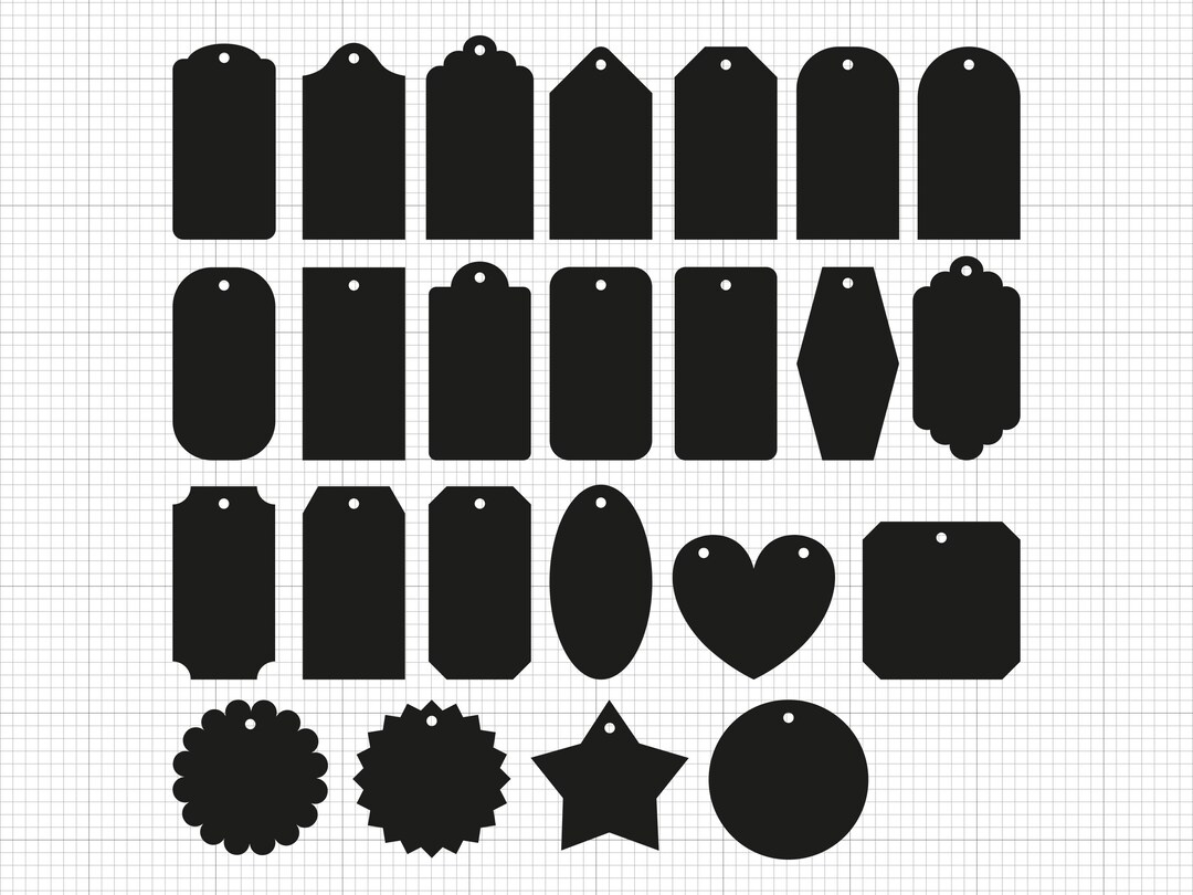 Gift Tag Svg Png Pdf Ai Dxf File Download - Etsy