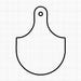 Cow Tag Svg Png Pdf Ai Dxf File Download - Etsy