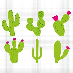 Cactus Svg Png Pdf Ai Dxf File Download - Etsy