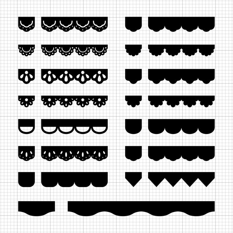 Lace Border Svg - Etsy