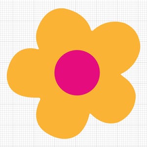 Retro Flower Svg Png Ai Pdf Dxf File Download - Etsy