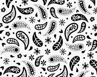 Paisley Pattern SVG Bundle - Etsy