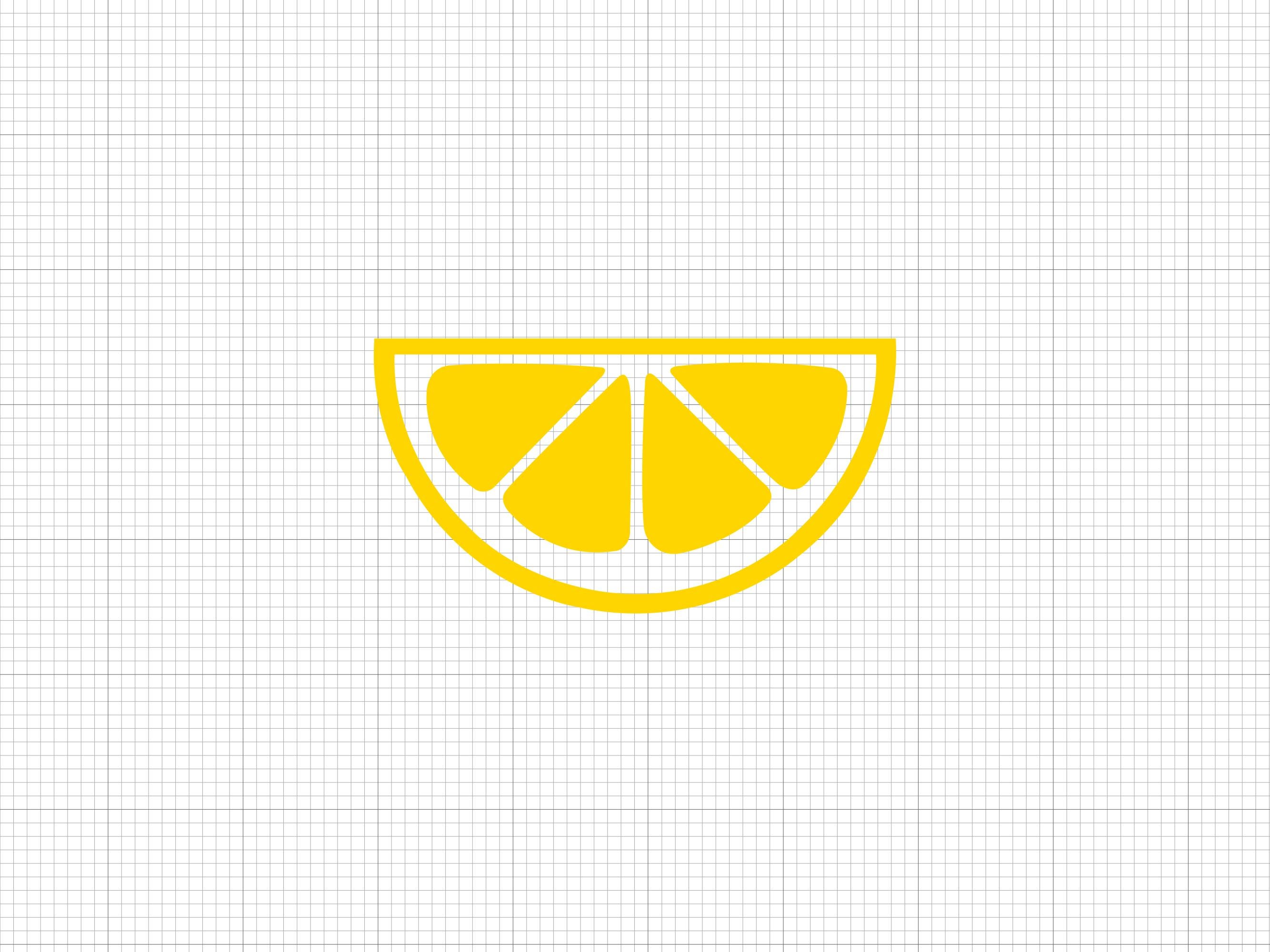 Lemon Slice Svg Png Pdf Ai Dxf File Download - Etsy