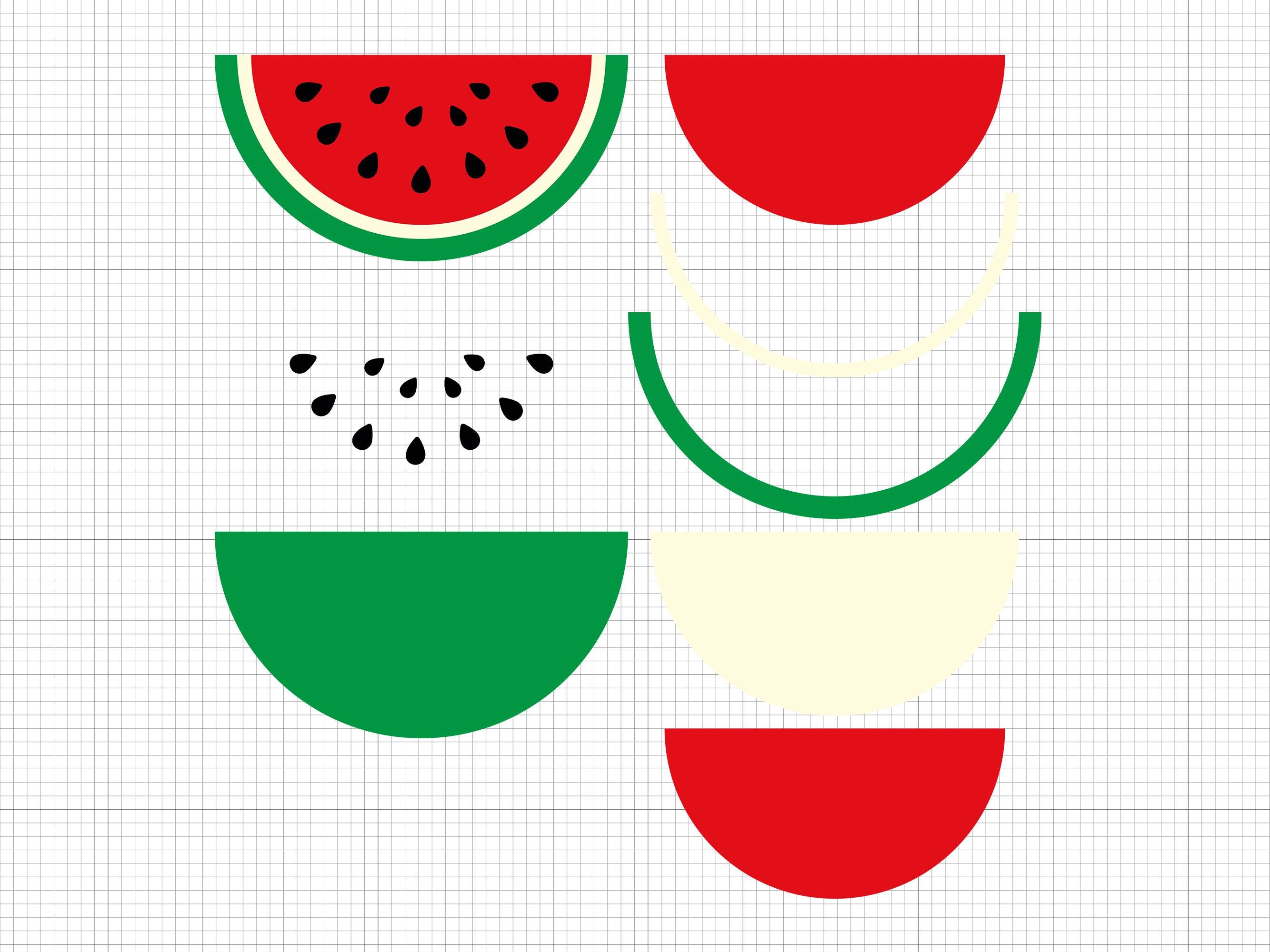 Watermelon Svg Png Pdf Ai Dxf File Download - Etsy