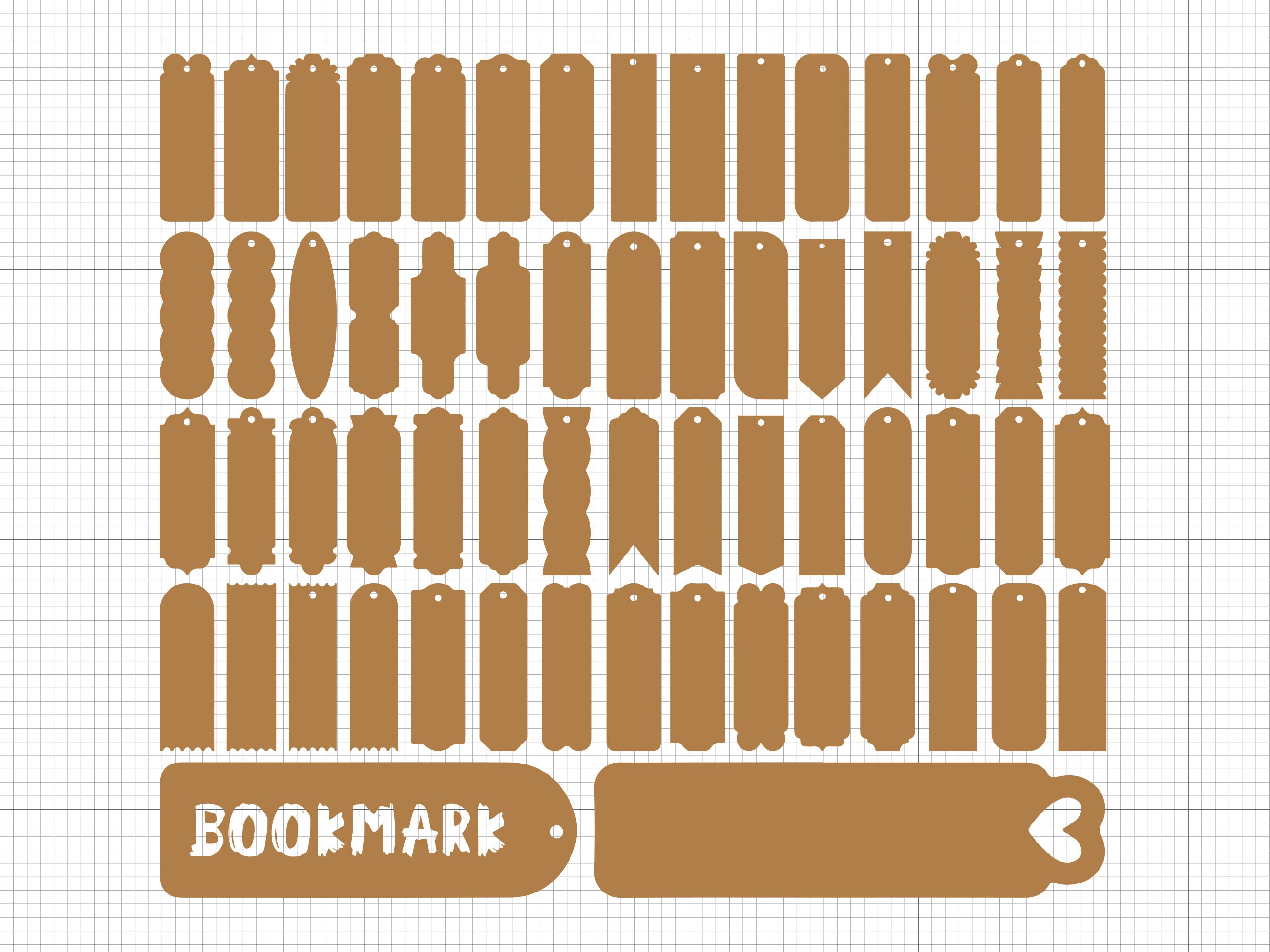 Bookmark Svg Png Pdf Ai Dxf File Download - Etsy