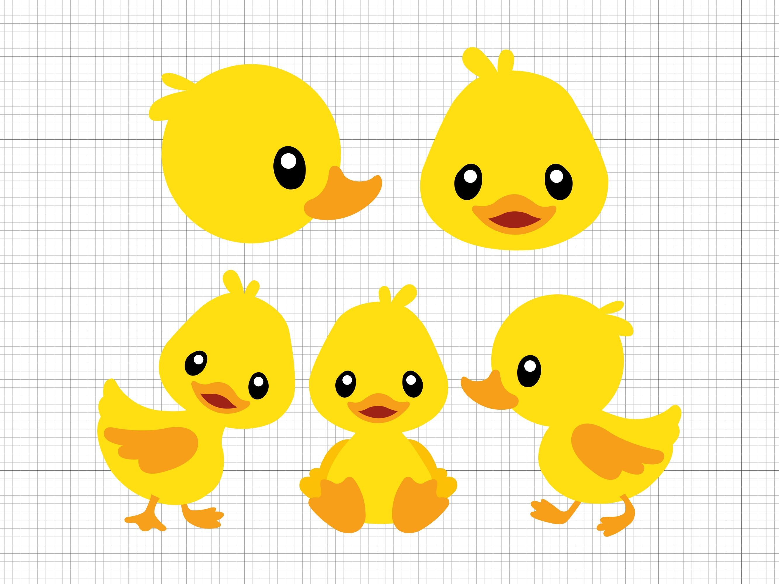 Pato Svg, Pato De Goma Svg, Animal Svg Cricut, Silueta Svg De Pato En ...