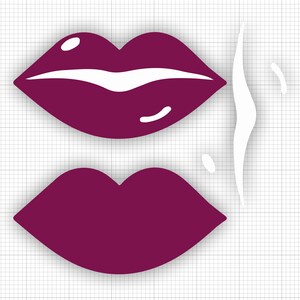Lips Svg Png Dxf Ai Pdf File Download - Etsy