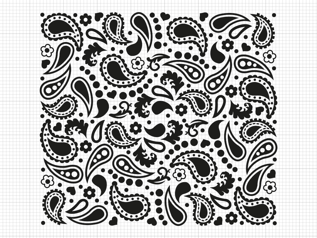 Bandana Svg Png Pdf Ai Dxf File Download - Etsy