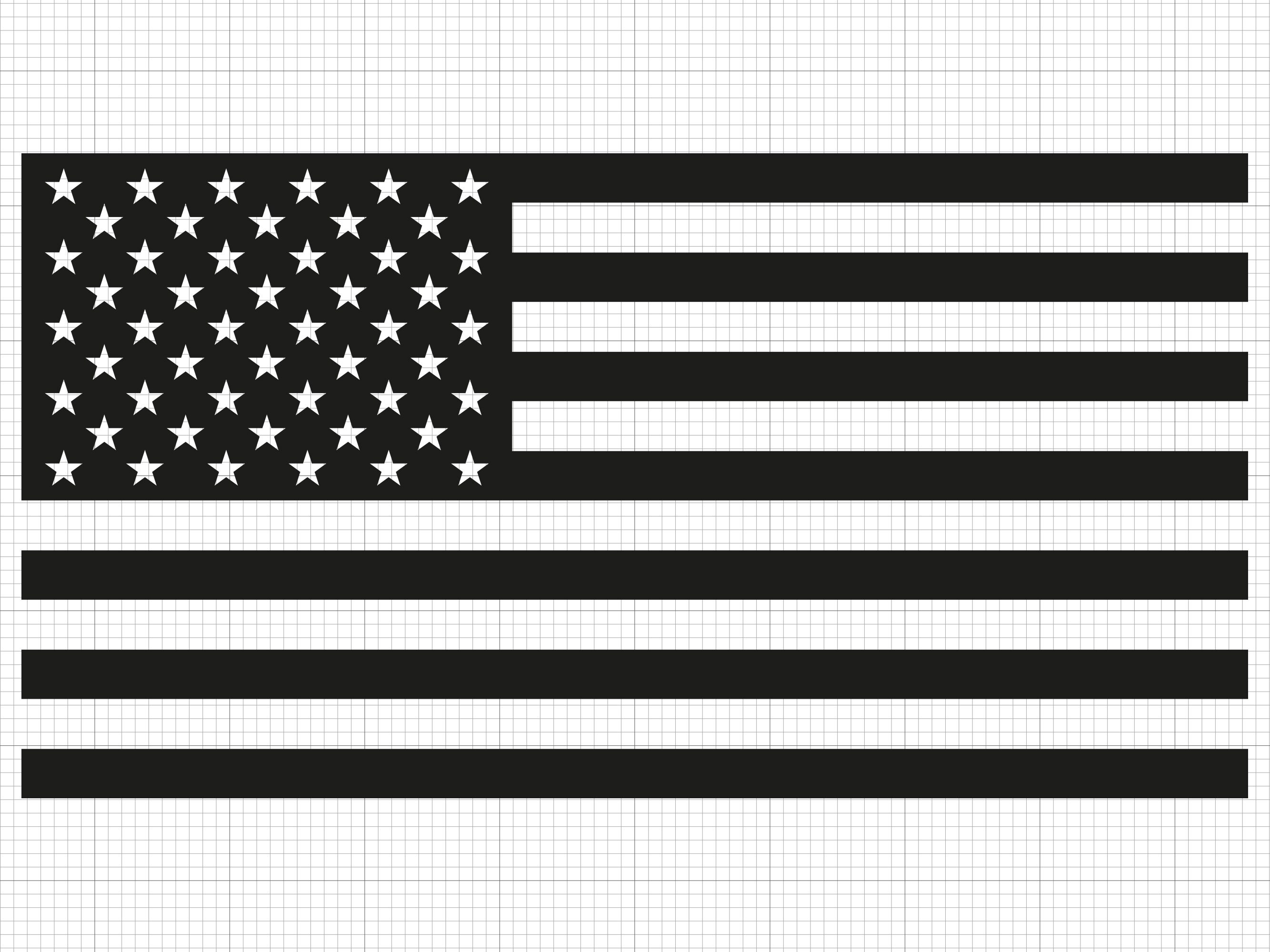 USA Flag American Flag Svg Png Pdf Ai Dxf File Download - Etsy