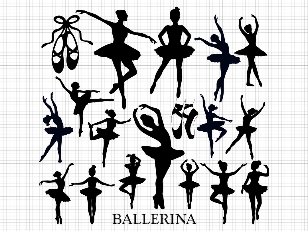 Ballerina Svg Png Dxf Ai Pdf File Download - Etsy