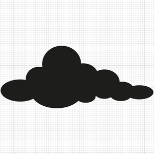 Cloud Svg Png Pdf Ai Dxf File Download - Etsy