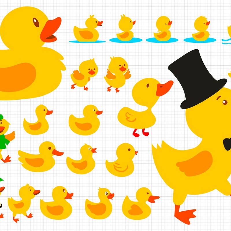 Duck Svg - Etsy