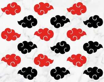 Naruto Cloud Svg - Etsy
