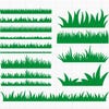 Grass SVG, Grass Lawn SVG, Grass PNG, Glass Clipart, Grass Border ...
