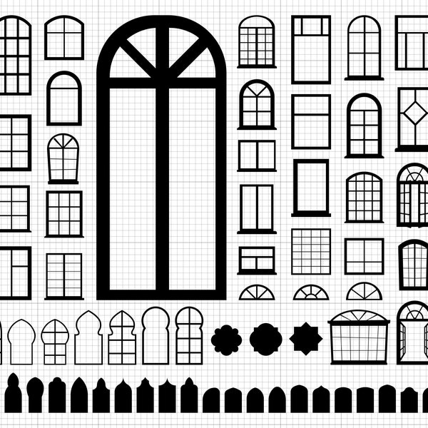 Window Svg - Etsy