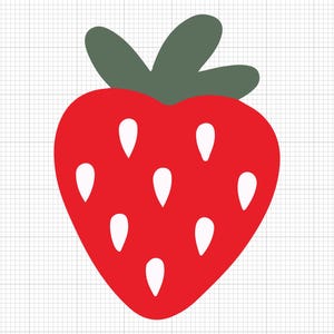 Strawberry Svg Png Pdf Ai Dxf File Download - Etsy