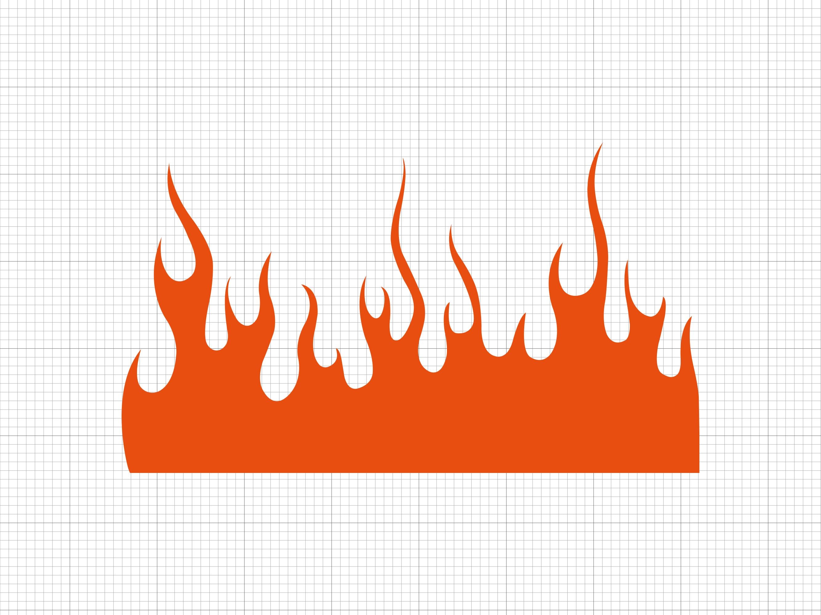 Flames Svg Png Ai Pdf Dxf File Download - Etsy Canada