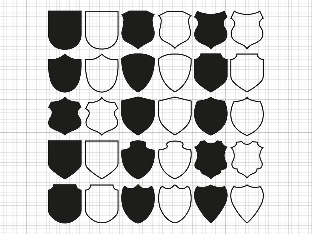 Police Badge Svg Png Pdf Ai Dxf File Download - Etsy