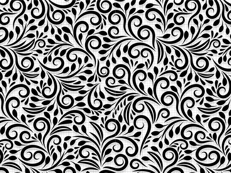 Floral Pattern Svg Png Dxf Ai Pdf File Download - Etsy