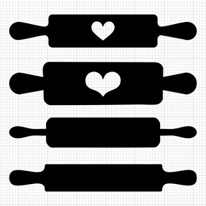 Rolling Pin Svg Png Pdf Ai Dxf File Download - Etsy