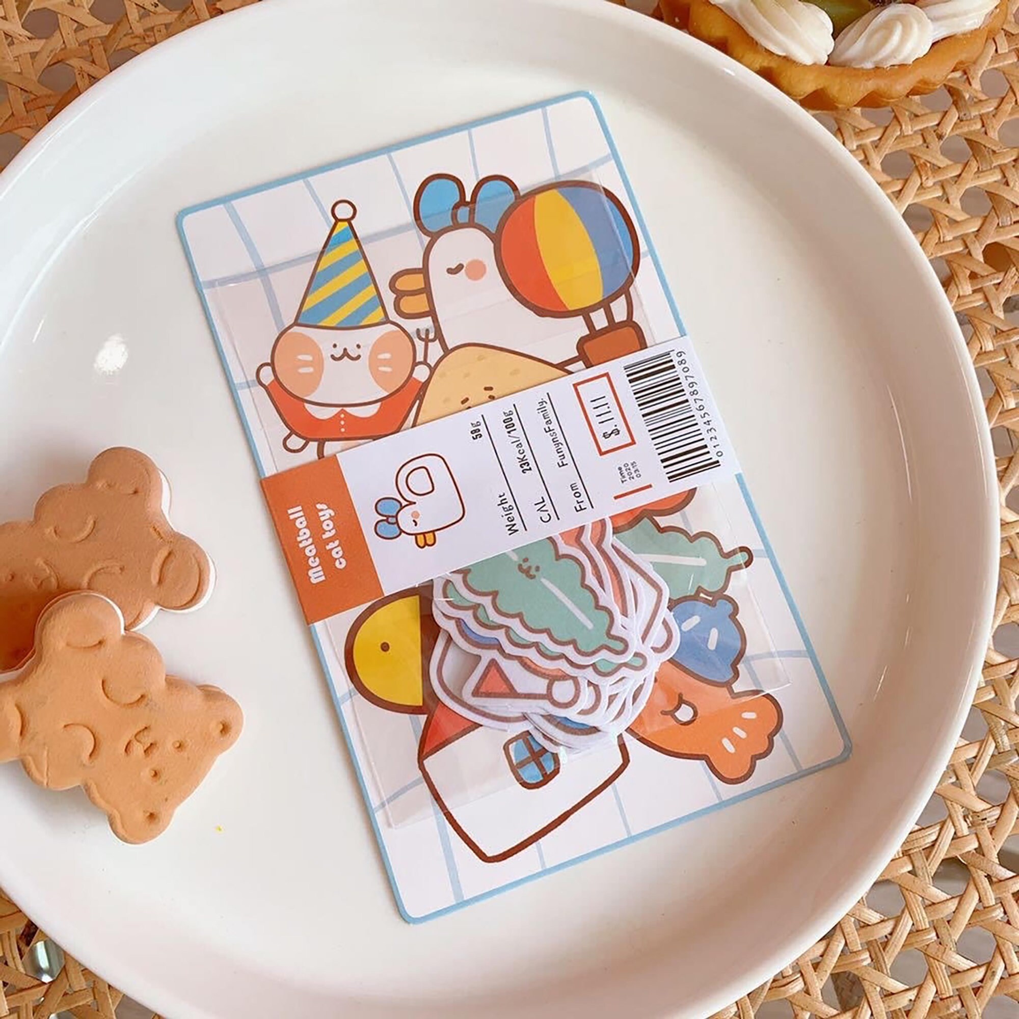 Cute Kawaii Sticker Pack Laptop, Phone, Water Bottle Stickers, Various ...