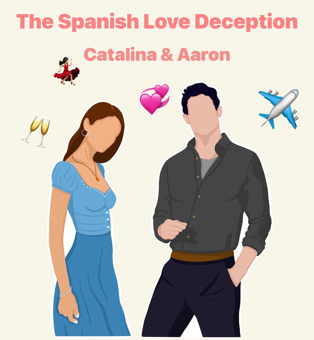 The Spanish Love Deception Digital Stickers for Goodnotes, Aaron ...