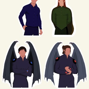 Acotar Digital Stickers for Personal Use, Acotar Merch, A Court of ...