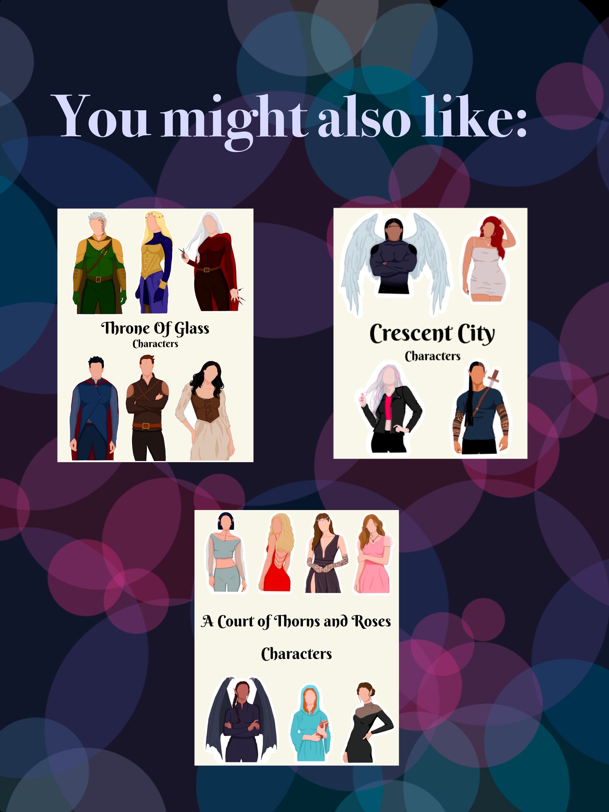 Twisted Love Main Characters PNG Stickers Individual License - Etsy