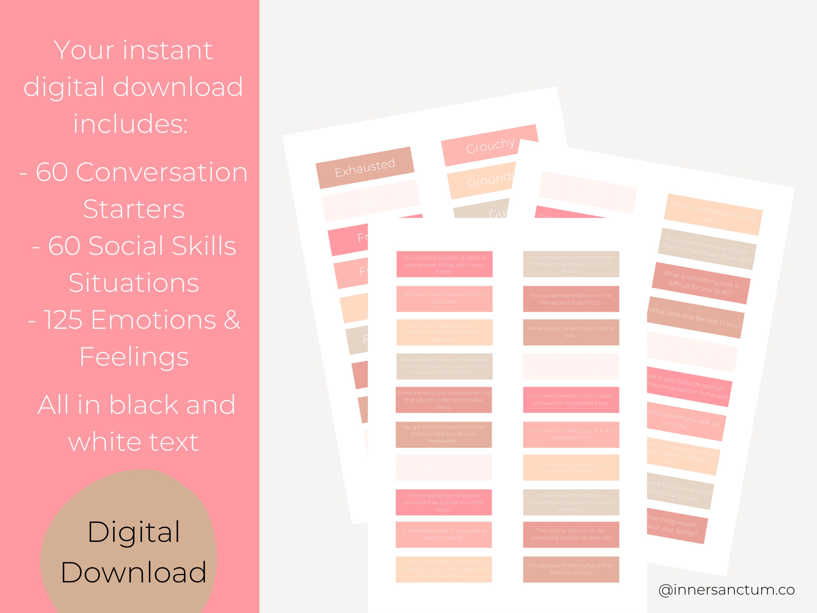 Jenga Conversation Starter Cards Mega Pack Social Psychology, Table ...