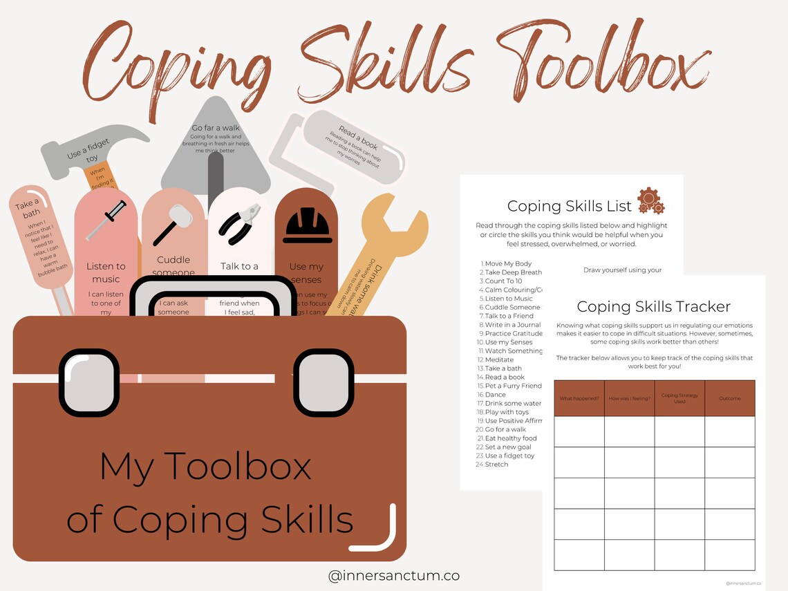 Coping Skills Social Emotional Learning, Therapist Office Decor, Zones ...