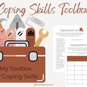 Coping Skills Social Emotional Learning Therapist Office - Etsy