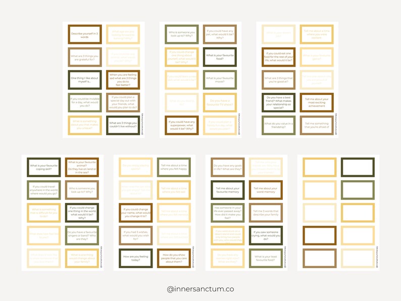 Conversation Starter Cards Social Psychology Table Talk - Etsy