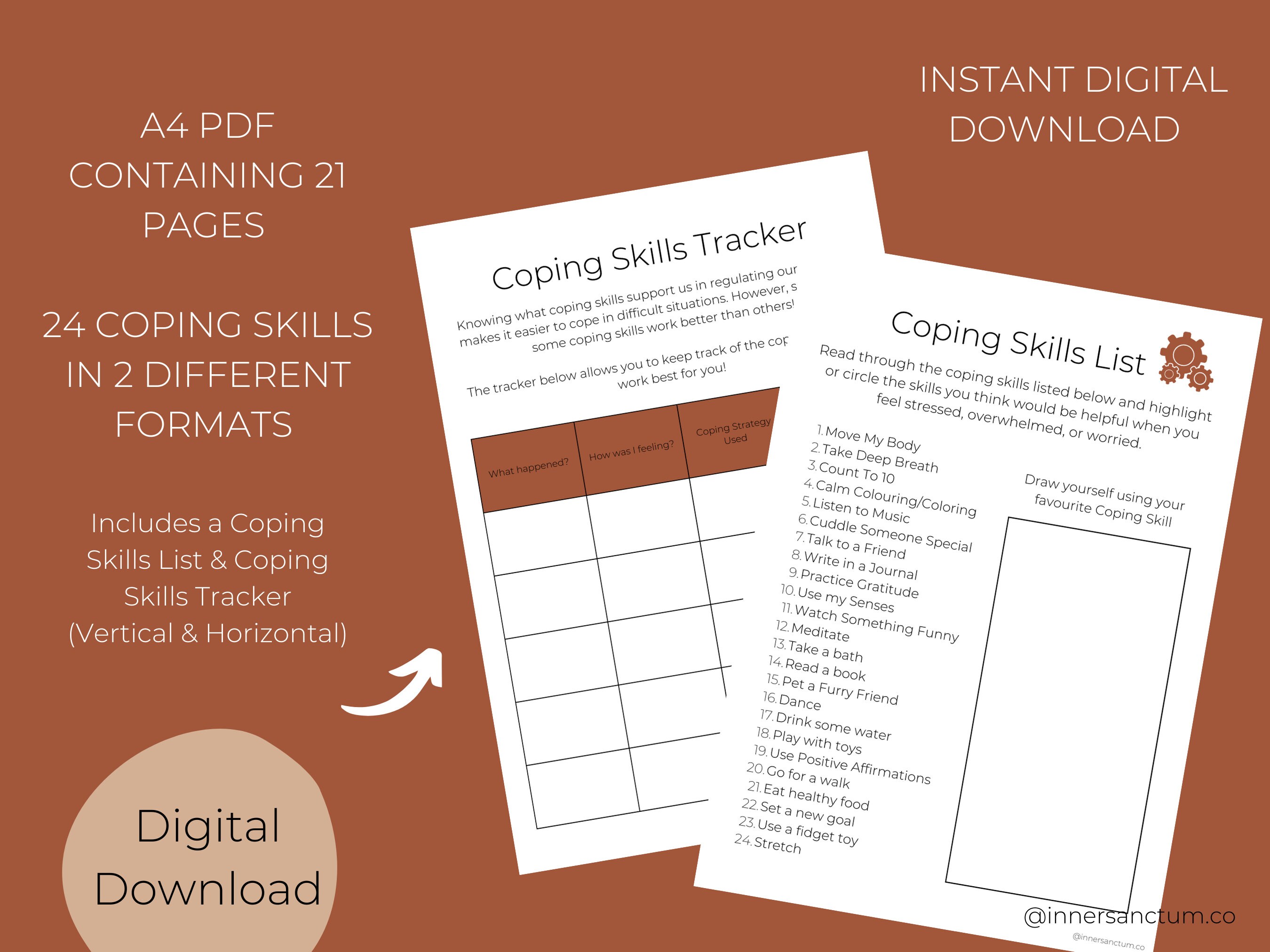 Coping Skills Social Emotional Learning, Therapist Office Decor, Zones ...