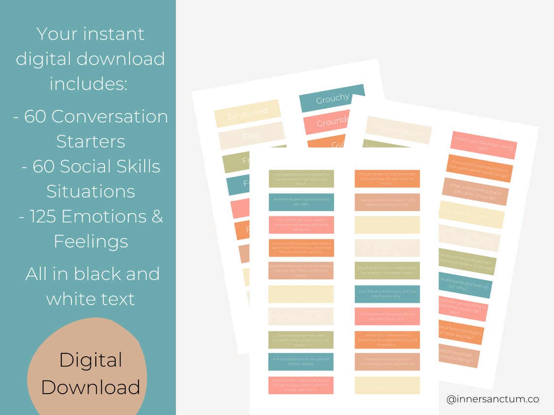 Jenga Conversation Starter Cards Mega Pack Social - Etsy