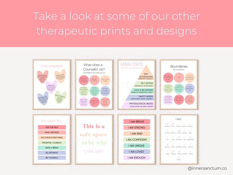 Coping Skills Social Emotional Learning Therapist Office - Etsy