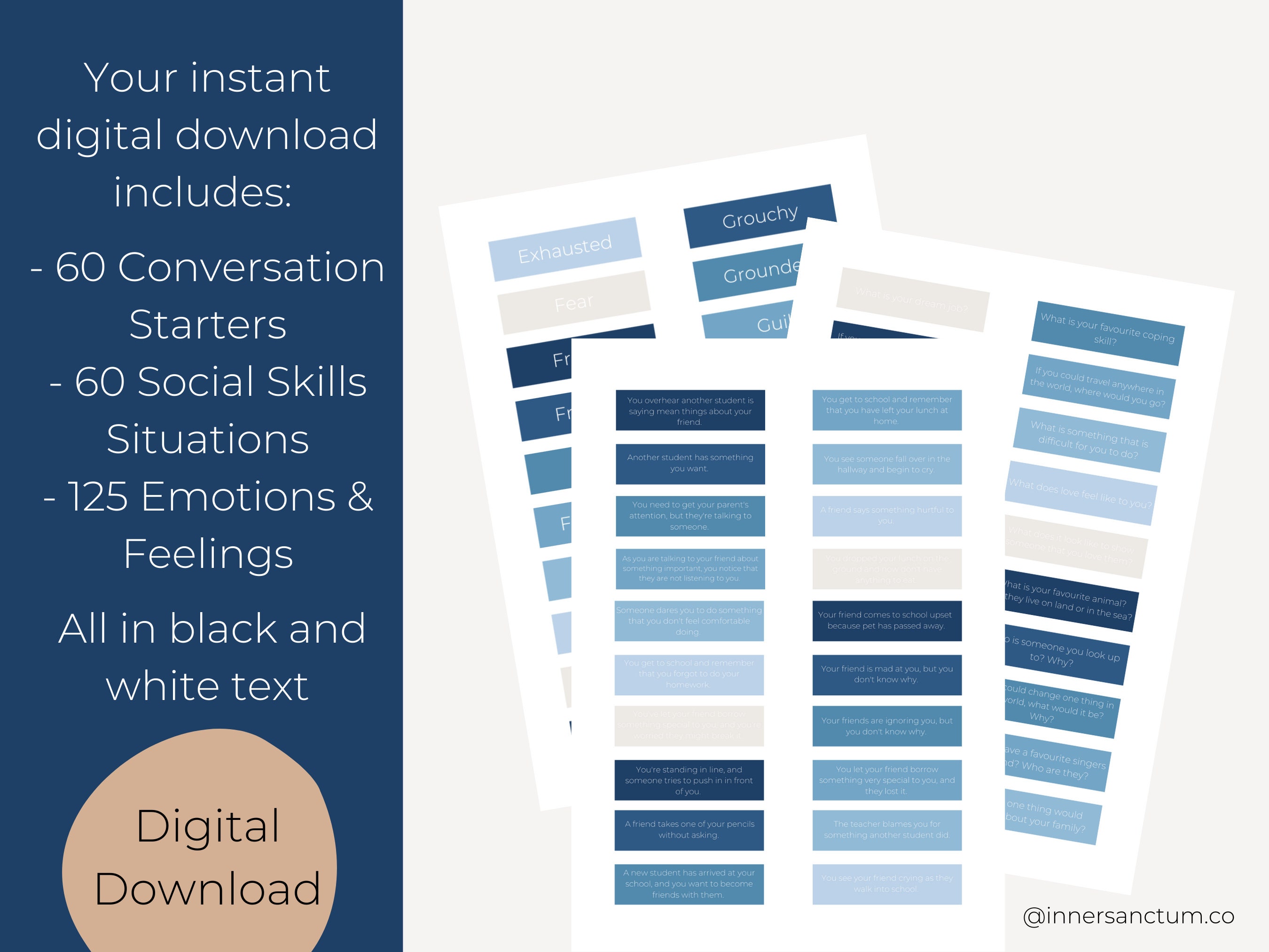 Jenga Conversation Starter Cards Mega Pack Social - Etsy
