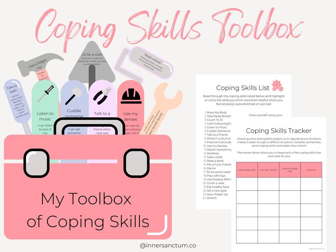 Coping Skills Social Emotional Learning, Therapist Office Decor, Zones ...